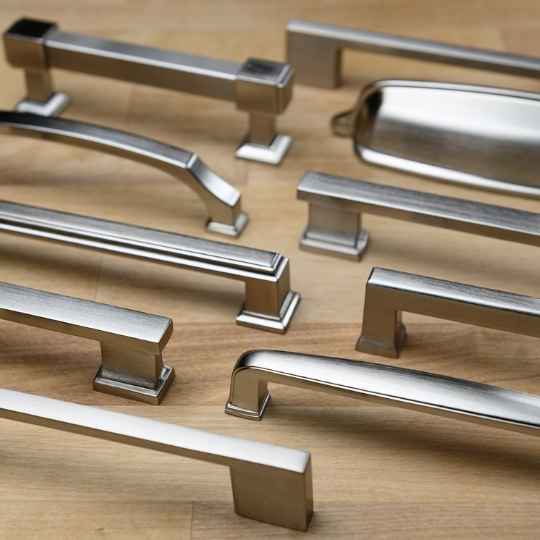 Brushed Nickel Cabinet Hardware – Southern Hills Cabinet Hardware